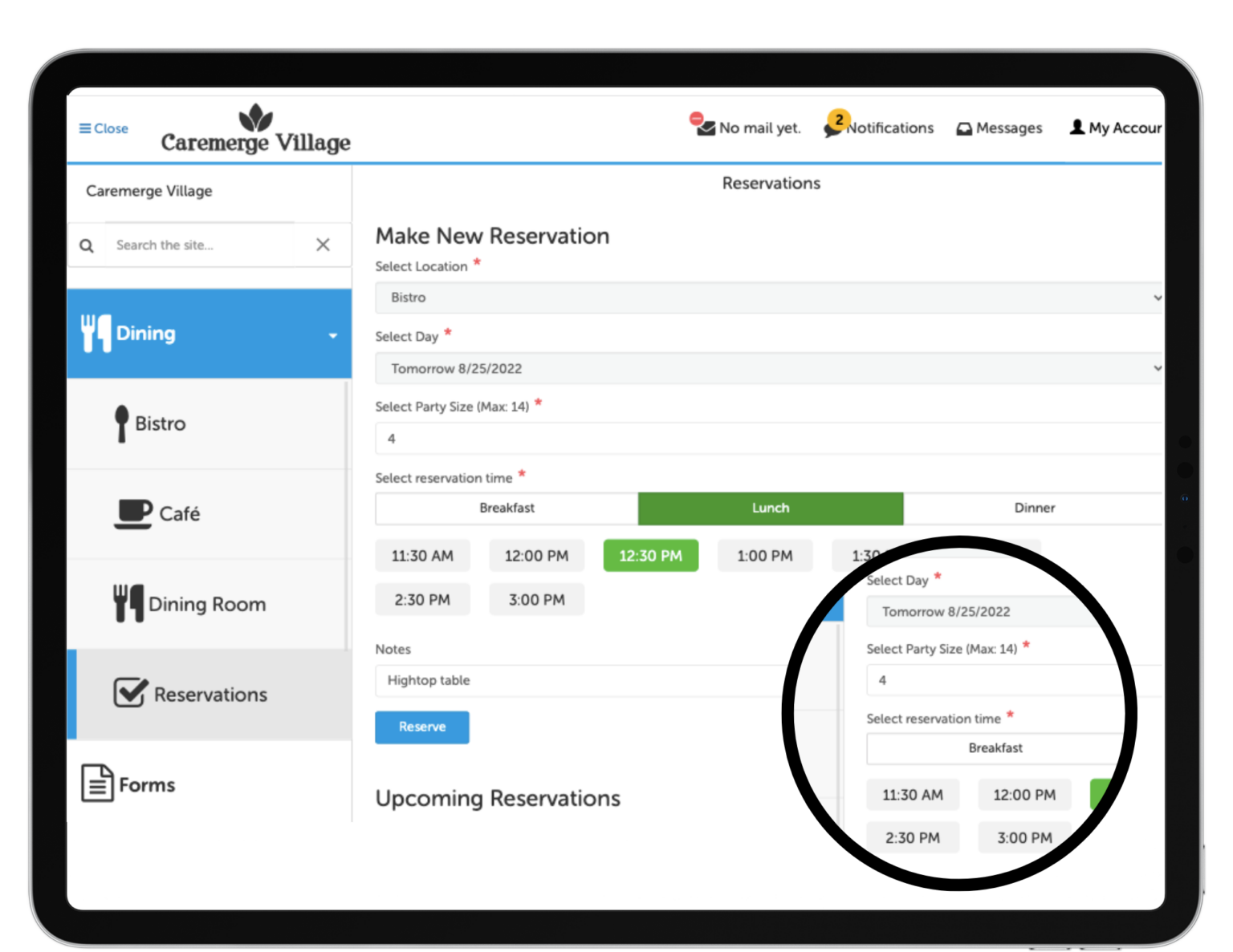 Resident Engagement and Portal | Independent Living and Assisted Living