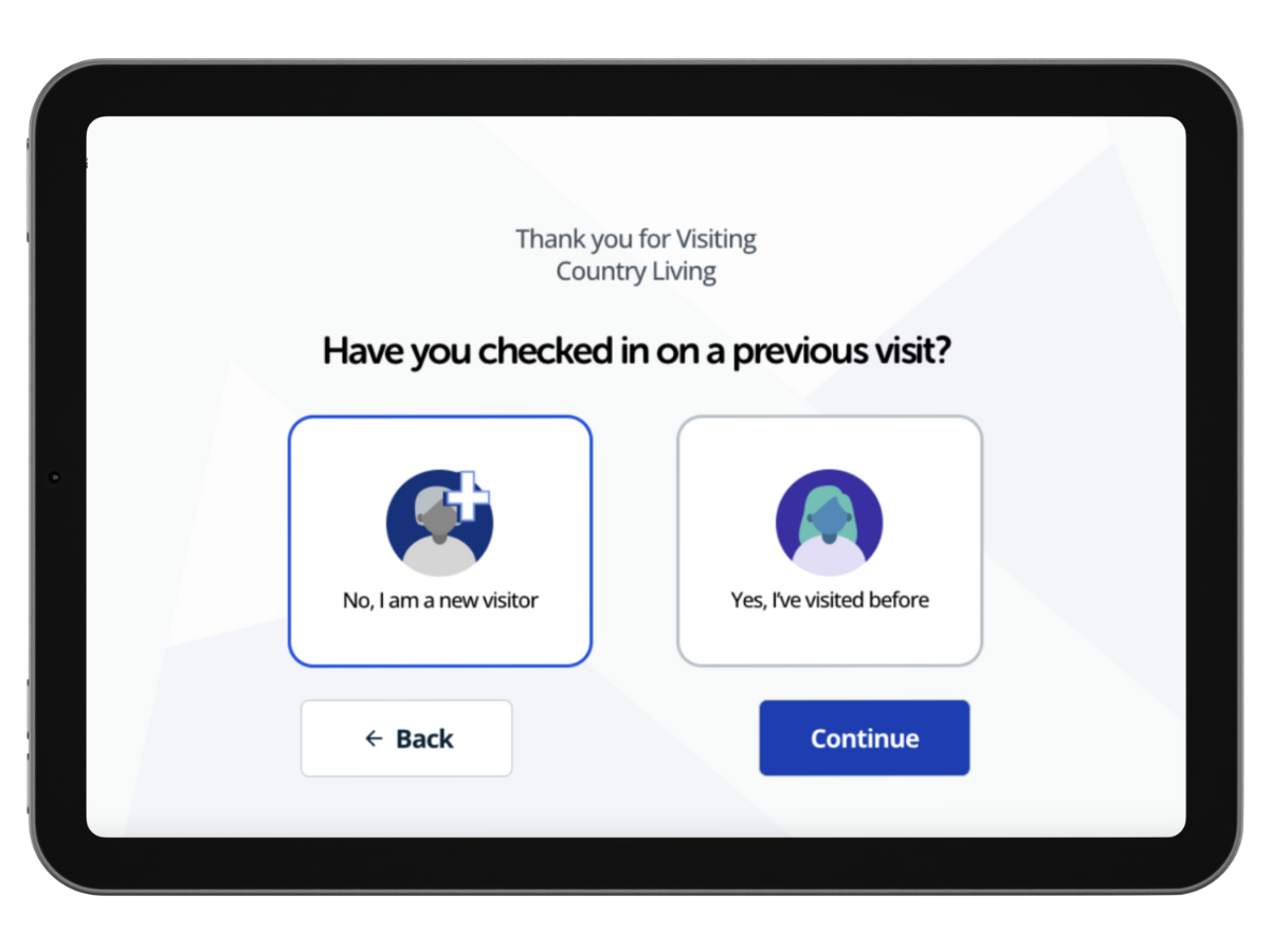Icon’s Visitor Management Kiosk - Go Icon