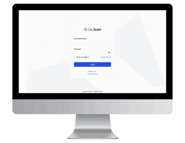 Icon Login | Caremerge + VoiceFriend Login Pages