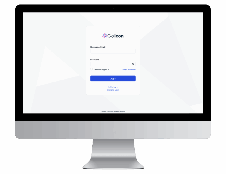 Icon Login | Caremerge + VoiceFriend Login Pages