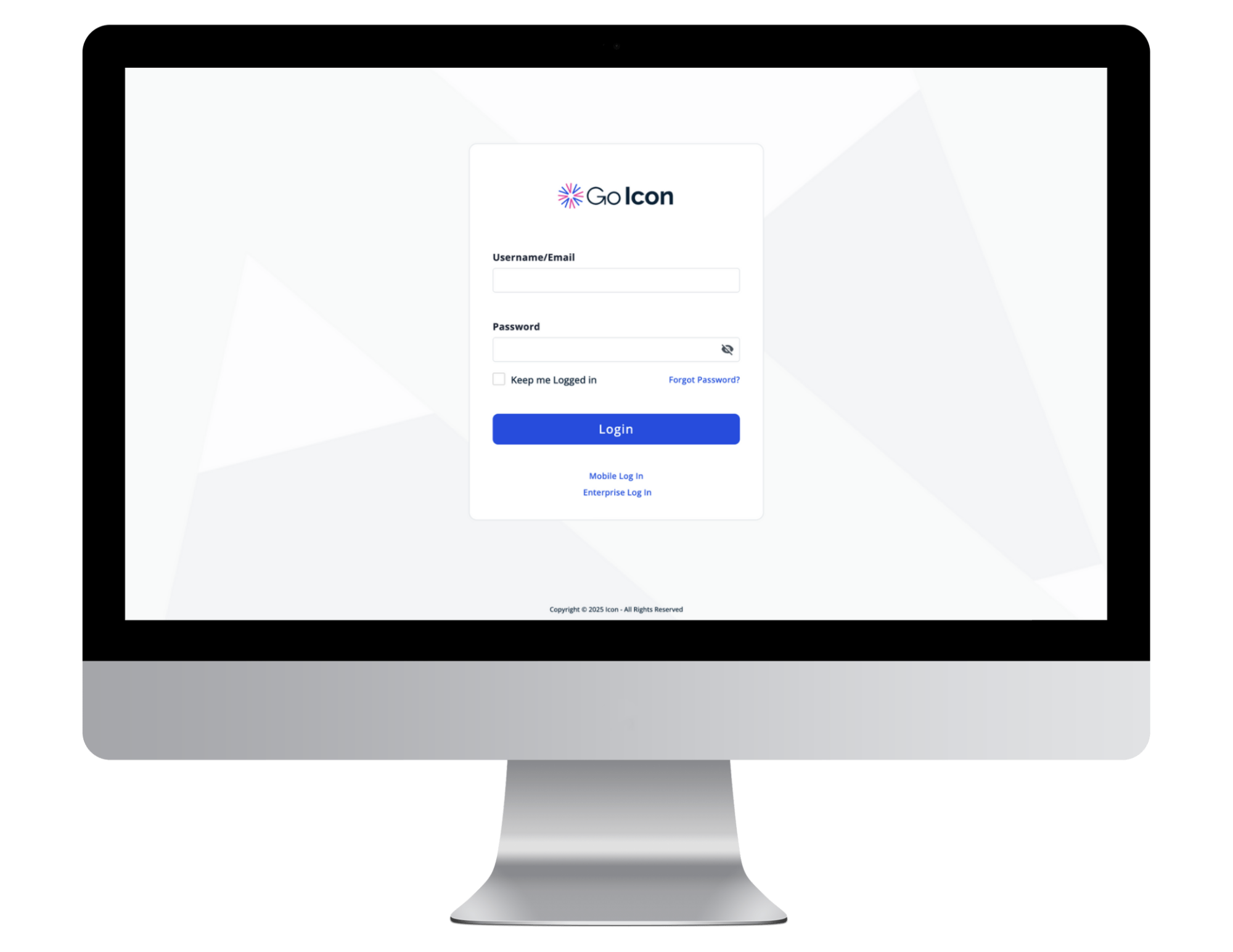 Icon Login | Caremerge + VoiceFriend Login Pages