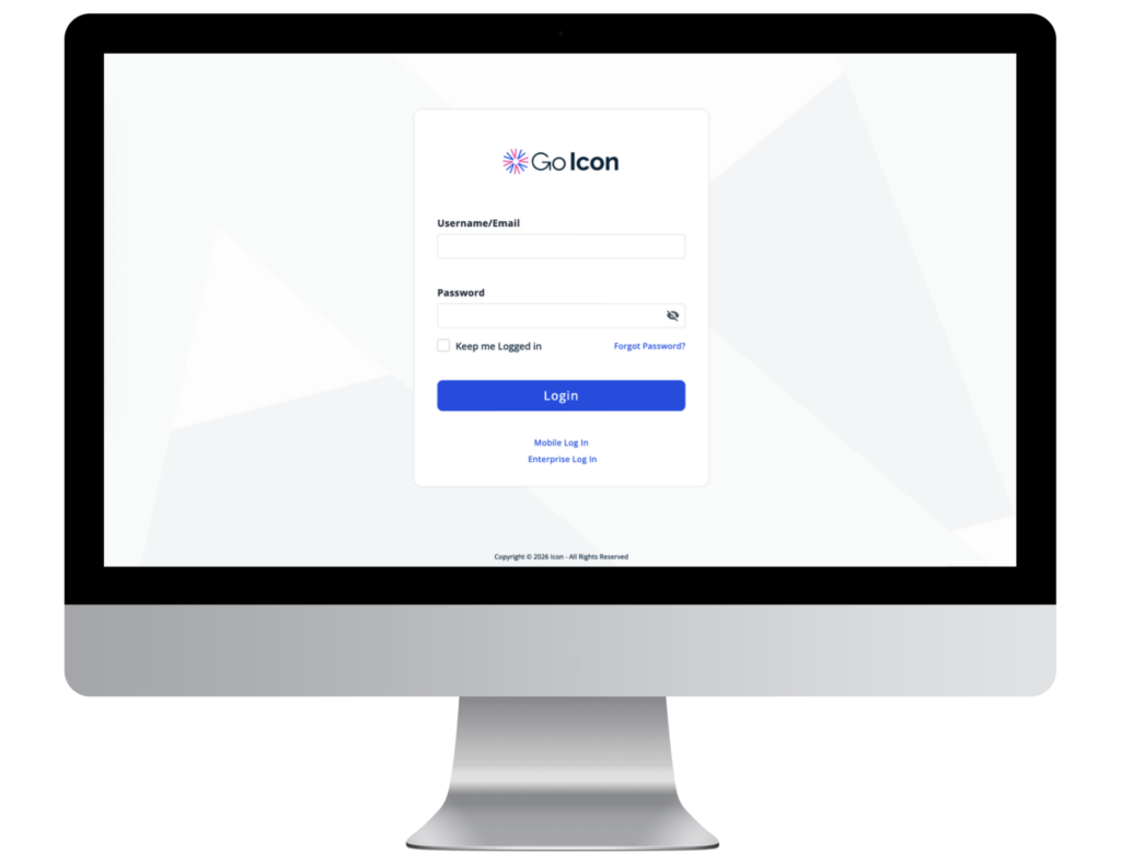 Icon Login | Caremerge + VoiceFriend Login Pages